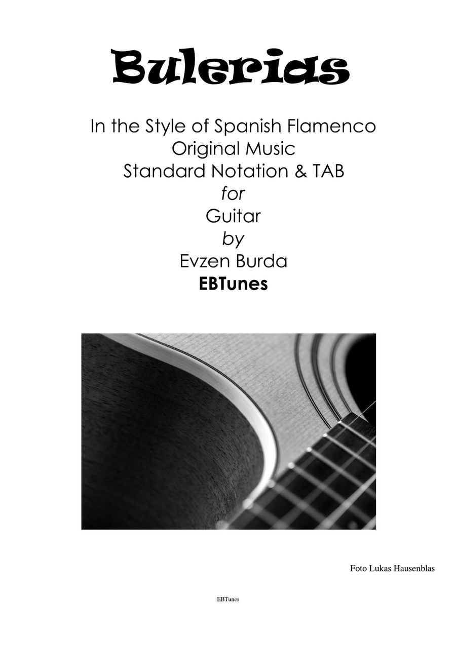 Bulerias - Sheet Music + TAB - Guitar Tablature - Advanced Digital ...