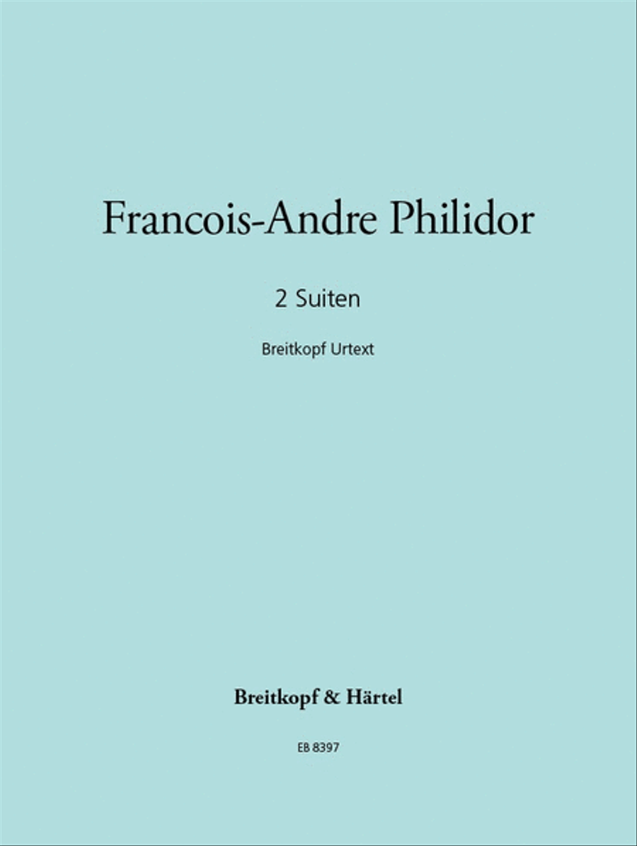 2 Suites by Francois-Andre Philidor - Violin Solo - Sheet Music | Sheet ...