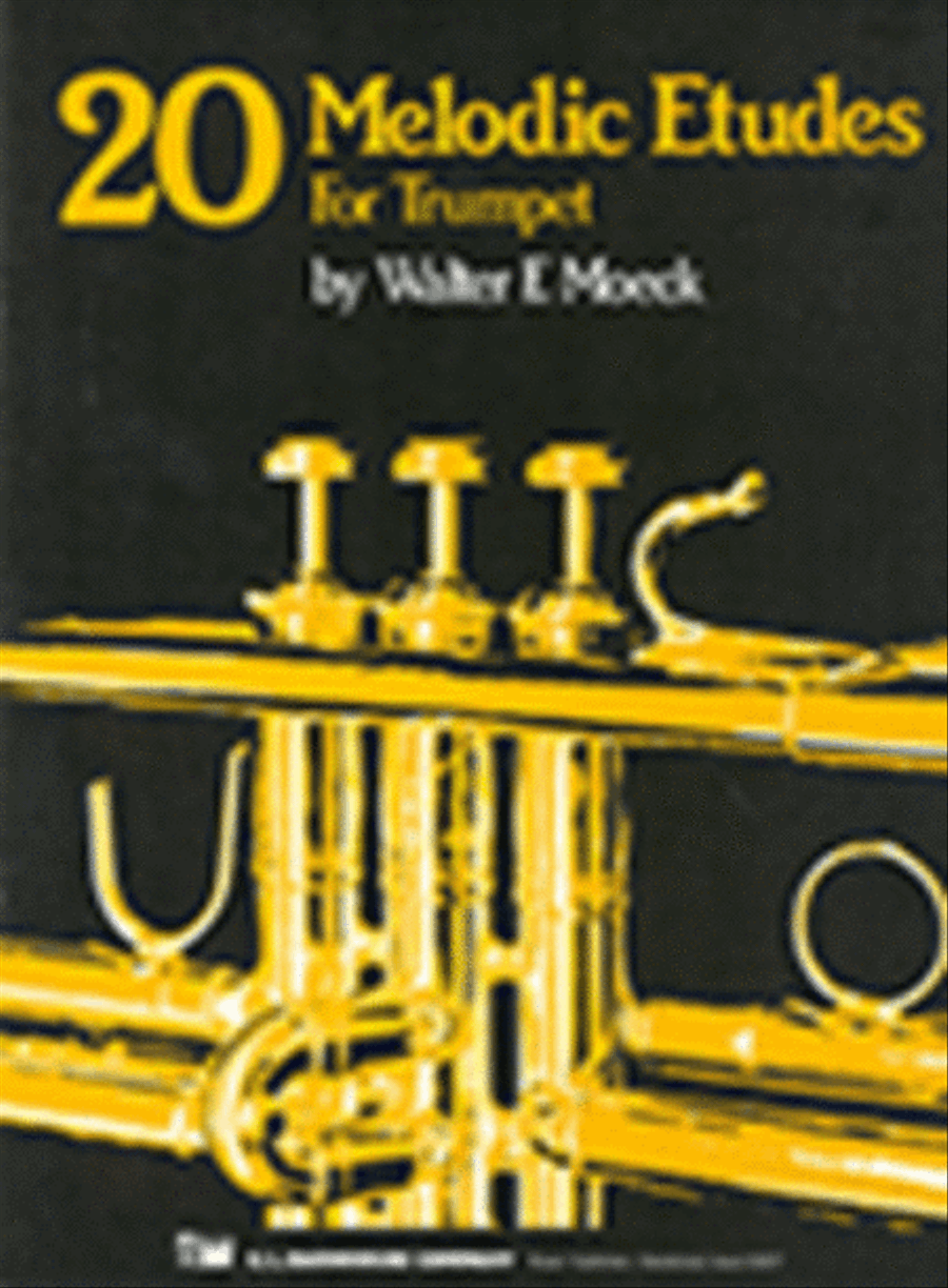 20 Melodic Etudes for Trumpet - Trumpet - Sheet Music | Sheet Music Plus