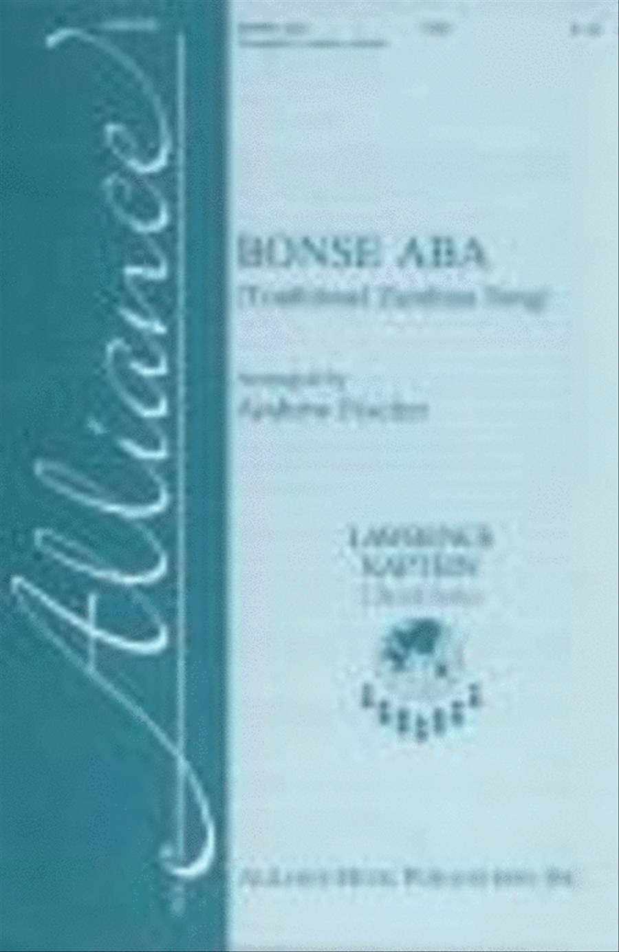 Bonse Aba - TTBB - Sheet Music | Sheet Music Plus Bonse Aba - TTBB - Sheet Music | Sheet Music Plus