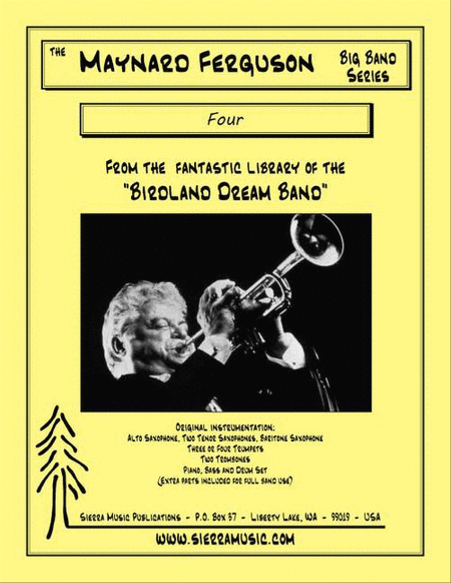 Four by Miles Davis - Piano, Big Band - Advanced Sheet Music | Sheet ...