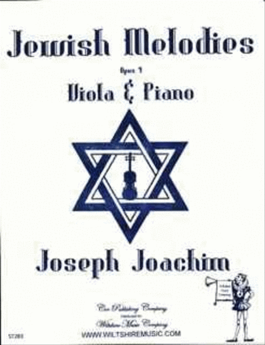 Jewish Melodies by Joseph Joachim - Viola - Sheet Music | Sheet Music Plus