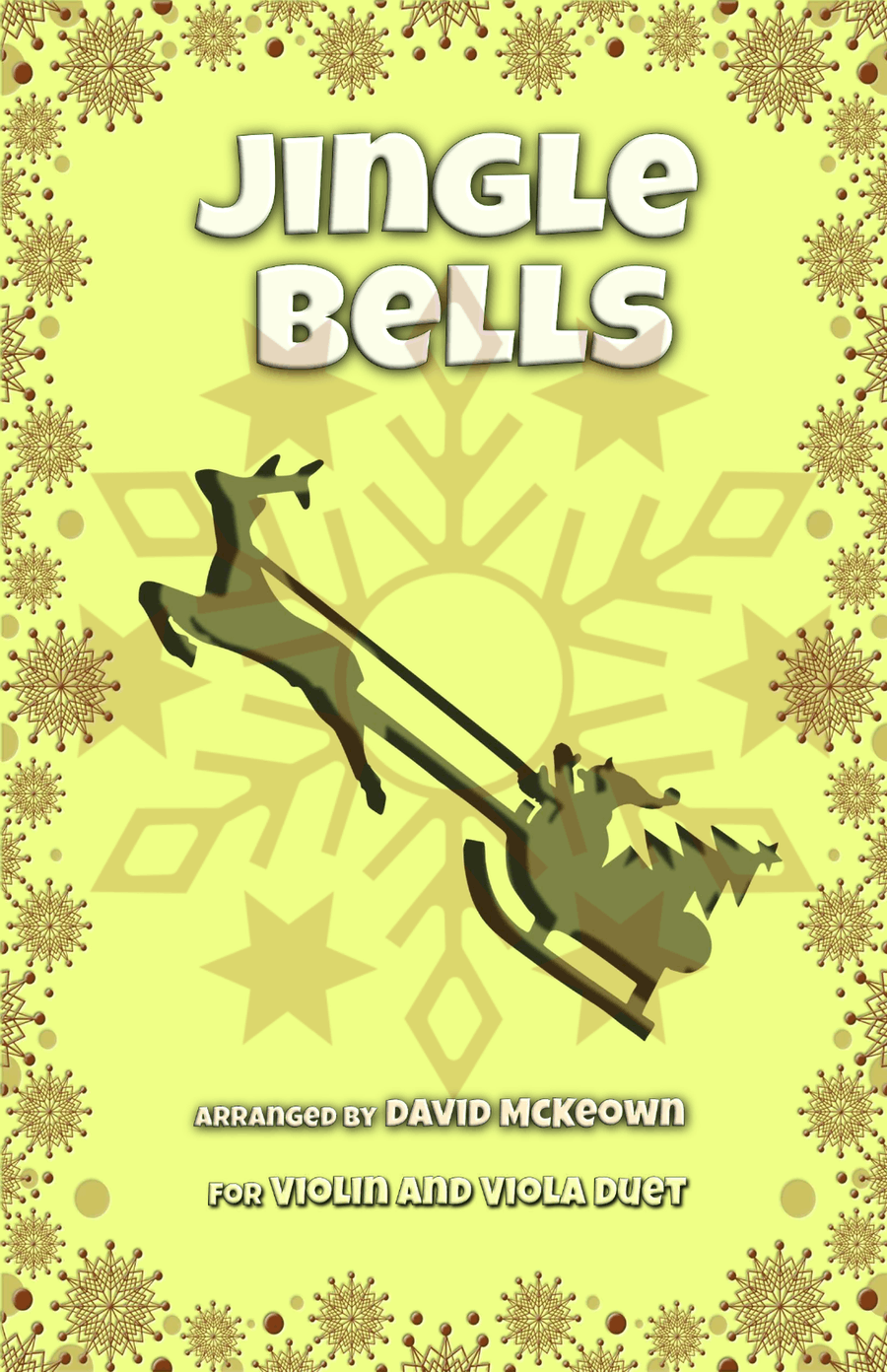 Jingle Bells, Jazz Style, for Violin and Viola Duet by David McKeown ...
