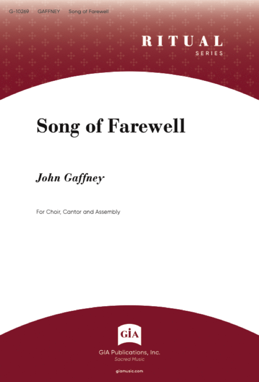 Song of Farewell - Choir, Voice - Beginning Sheet Music | Sheet Music Plus