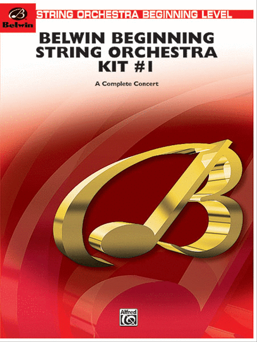 Belwin Beginning String Orchestra Kit #1 by Henry Purcell - String ...