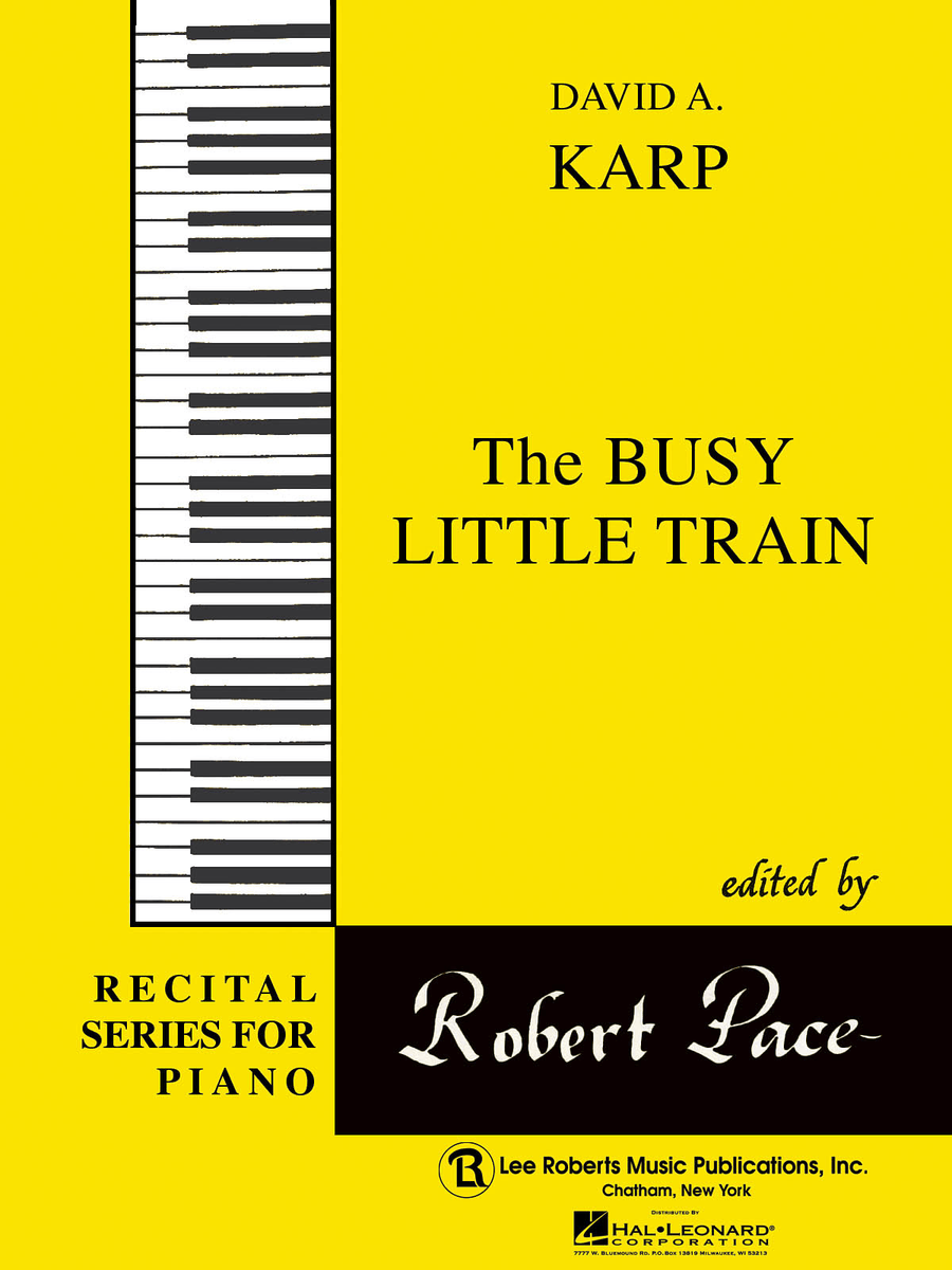 Busy Little Train by David Karp - Piano Method - Sheet Music | Sheet ...