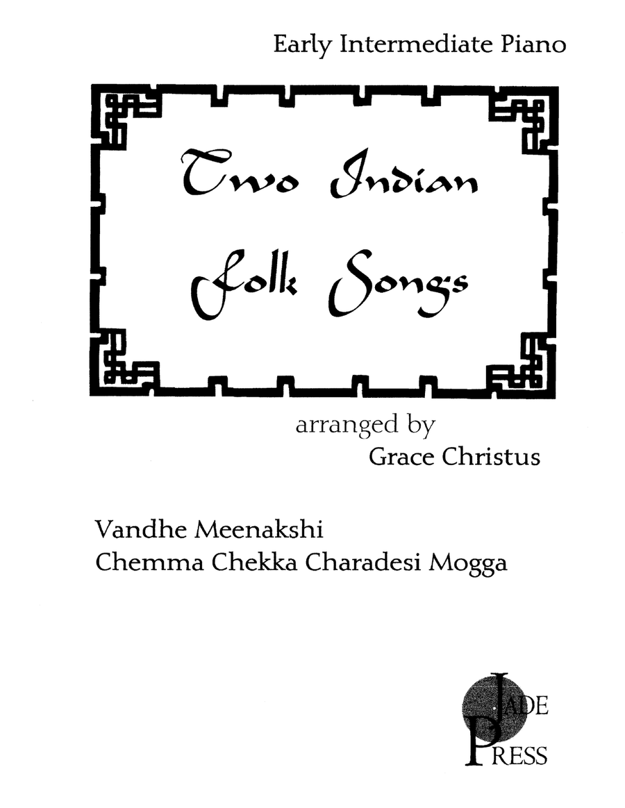 Two Indian Folk Songs by Traditional - Piano Solo - Early Intermediate ...