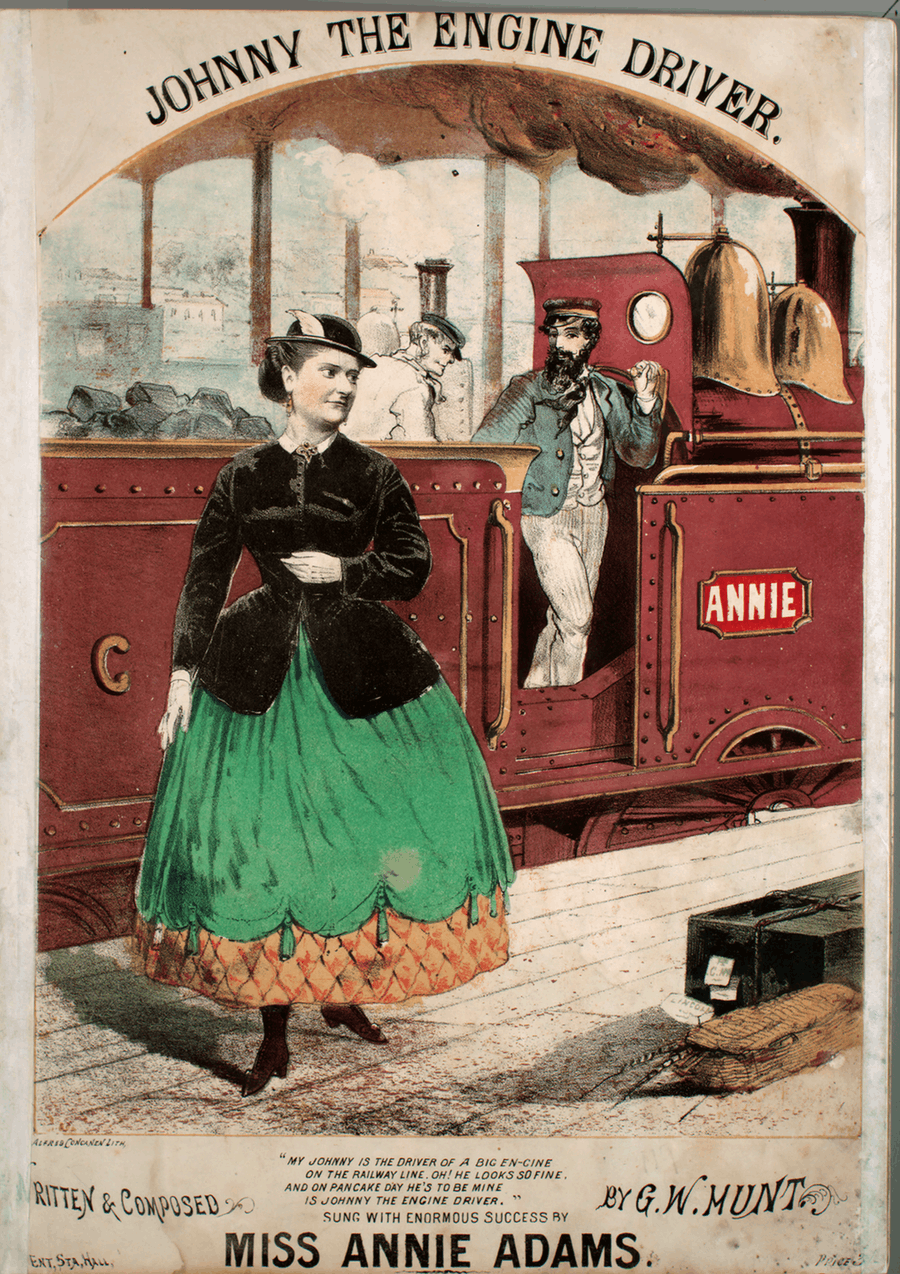 Johnny the Engine Driver - Piano, Voice - Digital Sheet Music | Sheet ...