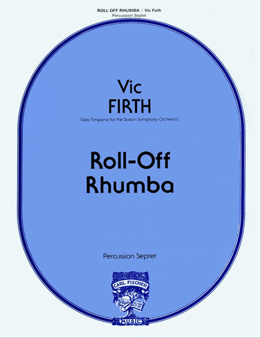 Roll-Off Rhumba by Vic Firth - Chamber Music - Sheet Music | Sheet ...