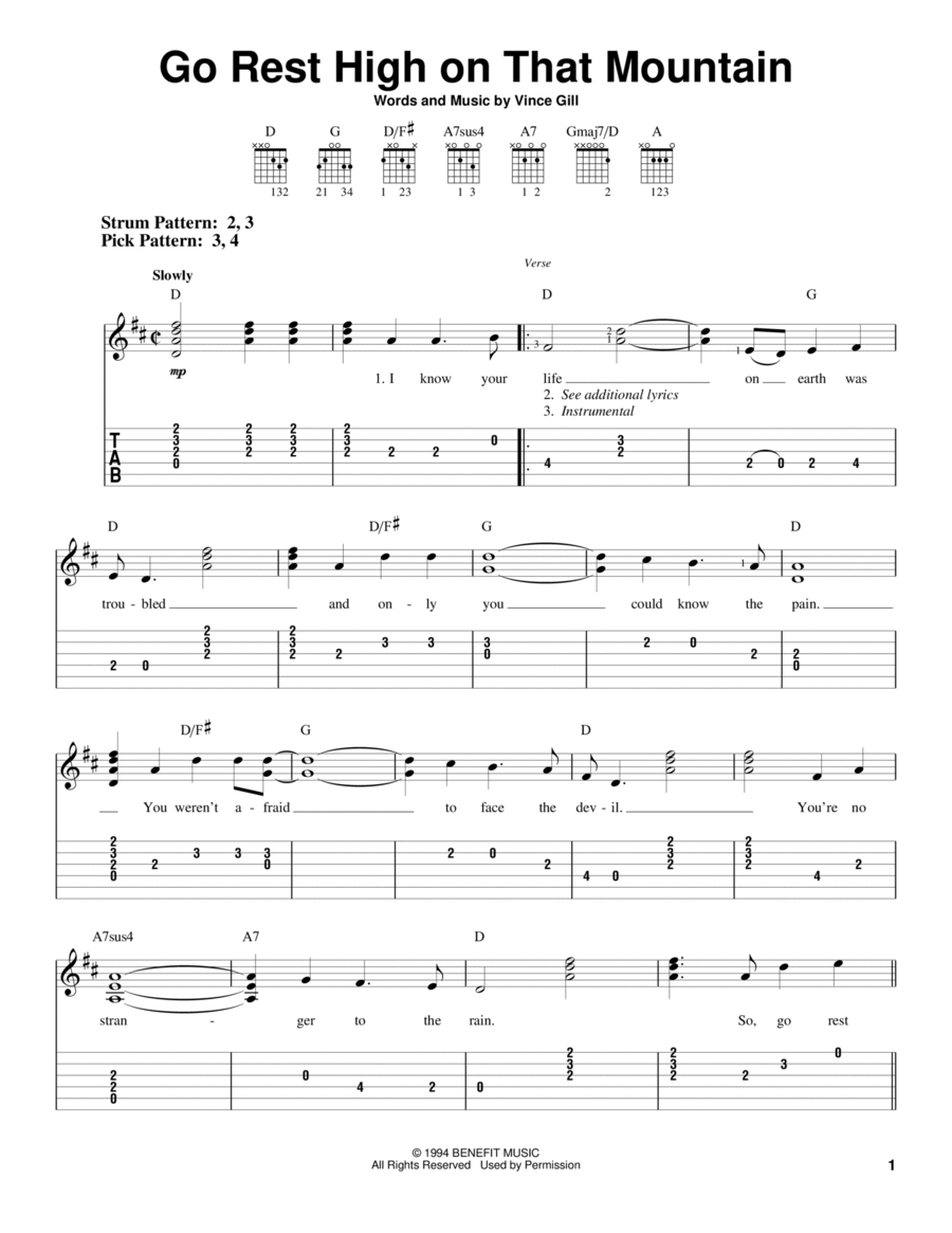 Go Rest High On That Mountain By Vince Gill Electric Guitar Digital go-rest-high-on-that-mountain-by-vince-gill-electric-guitar-digital