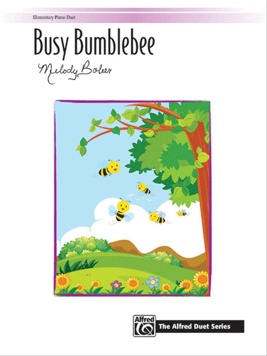 Busy Bumblebee - Easy Piano, Piano Solo, 1 Piano, 4-Hands - Beginning ...