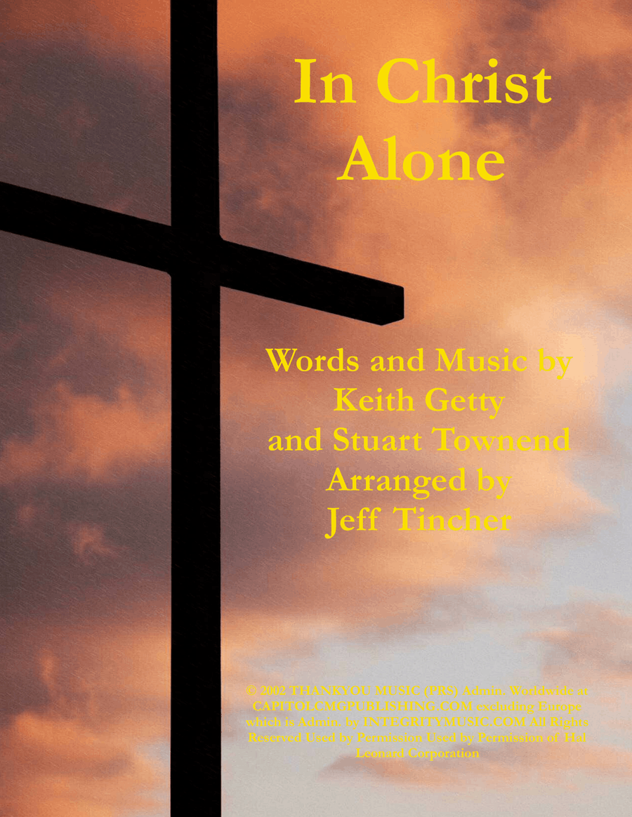 In Christ Alone by The Newsboys - Voice, Piano, Vocal - Early ...