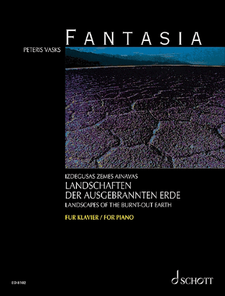 Fantasia by Peteris Vasks - Piano Solo - Intermediate Digital Sheet ...