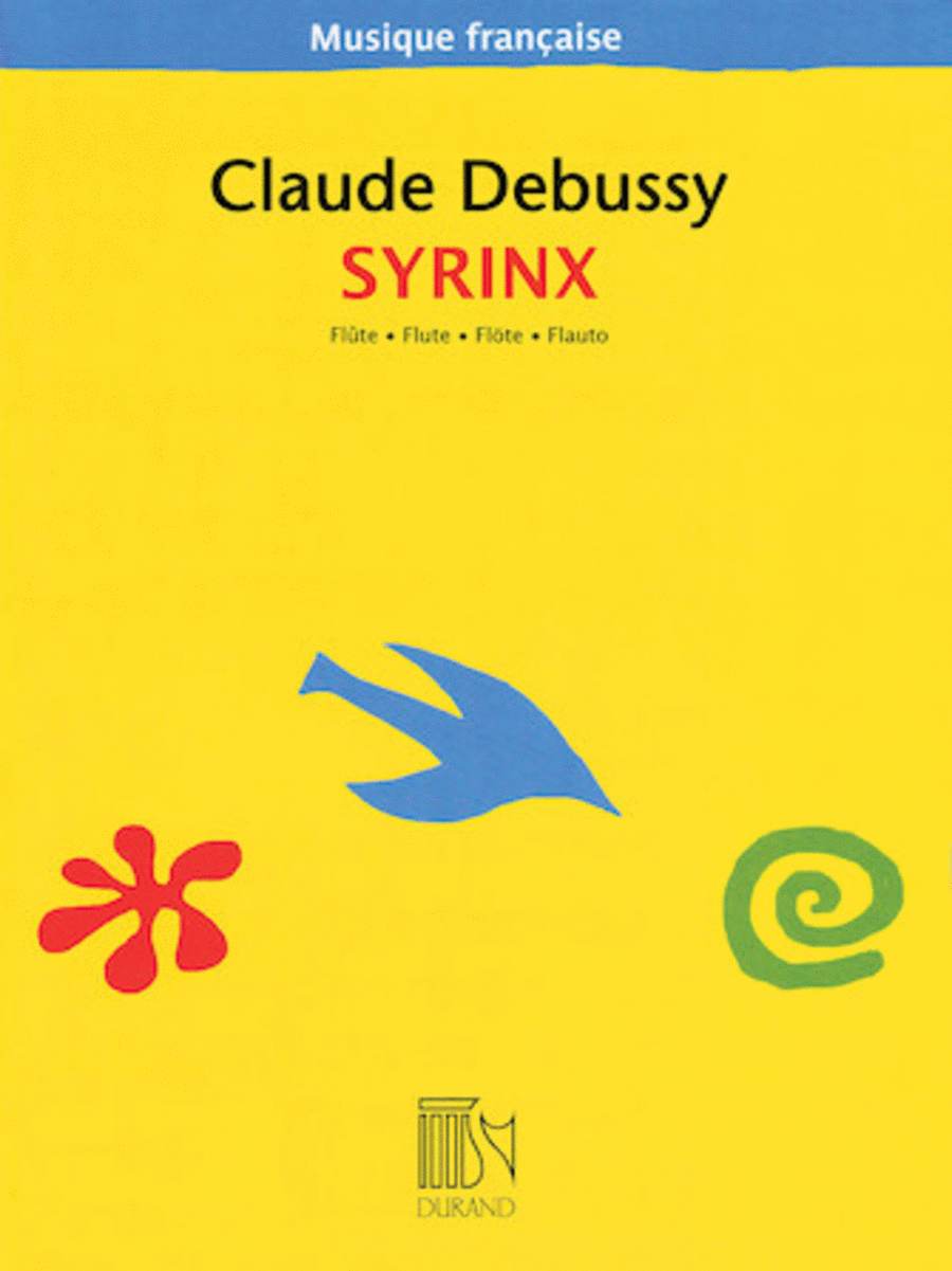 Syrinx [La flute de Pan] (for Flute solo) by Claude Debussy - Flute ...