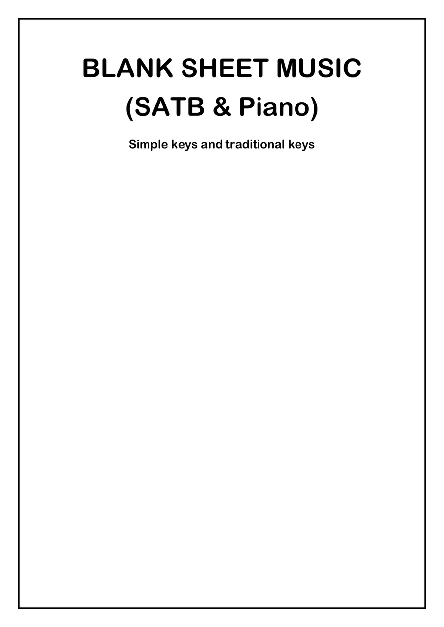 Blank Sheet Music SATB Piano 4 Part Digital Sheet Music blank-sheet-music-satb-piano-4-part-digital-sheet-music