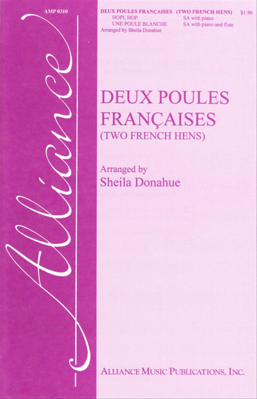 Two French Hens - Choir, Piano and Keyboard, SA - Sheet Music | Sheet ...