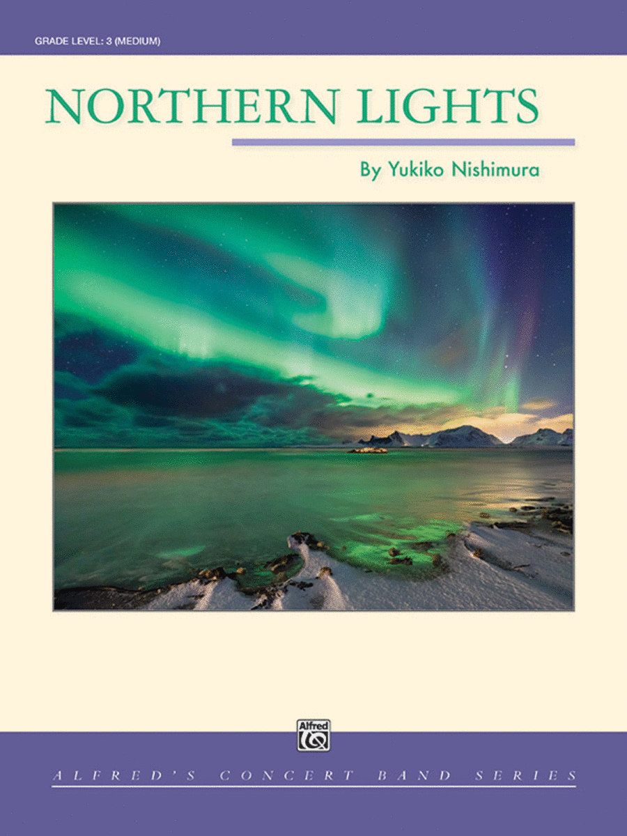Northern Lights by Yukiko Nishimura - Concert Band - Grade 3 Sheet ...