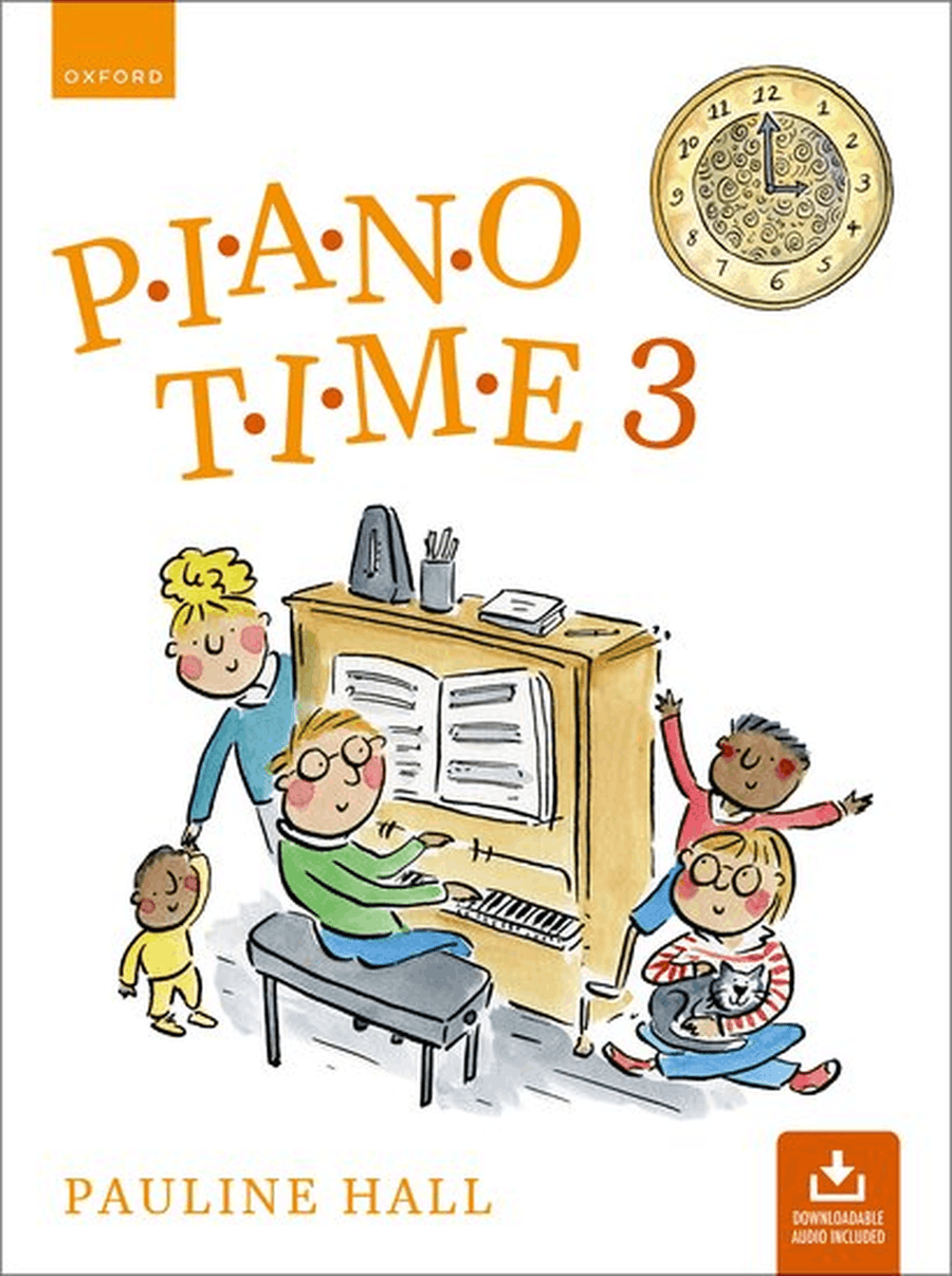Piano Time 3 (Third Edition) by Pauline Hall - Piano Method - Sheet ...