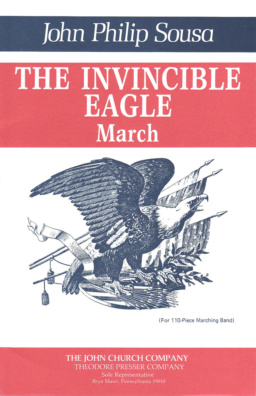 The Invincible Eagle by John Philip Sousa - B-Flat Clarinet, Bass ...