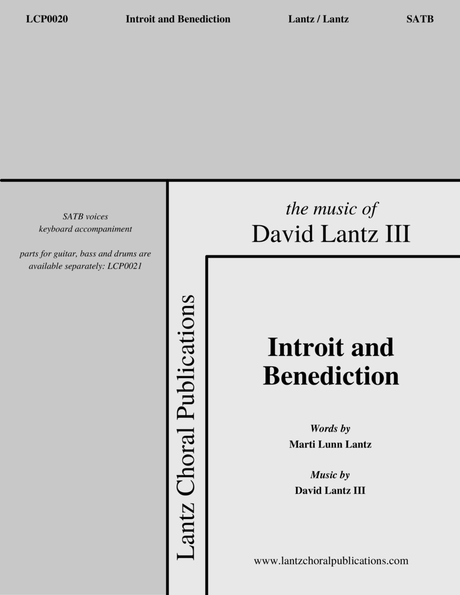 Introit and Benediction - 4-Part - Digital Sheet Music | Sheet Music Plus