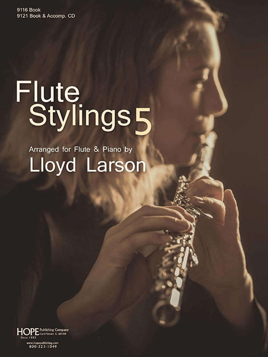 Flute Stylings Vol 5 Book & Accomaniment CD by Lloyd Larson - Flute ...