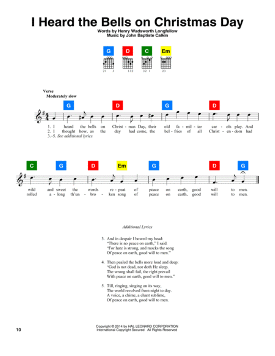 I Heard The Bells On Christmas Day by Henry Wadsworth Longfellow - Part ...