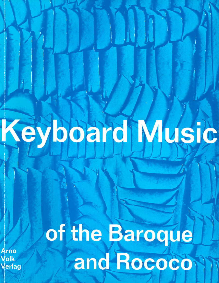 Keyboard Music of the Baroque and Rococo - Piano Solo - Sheet Music ...