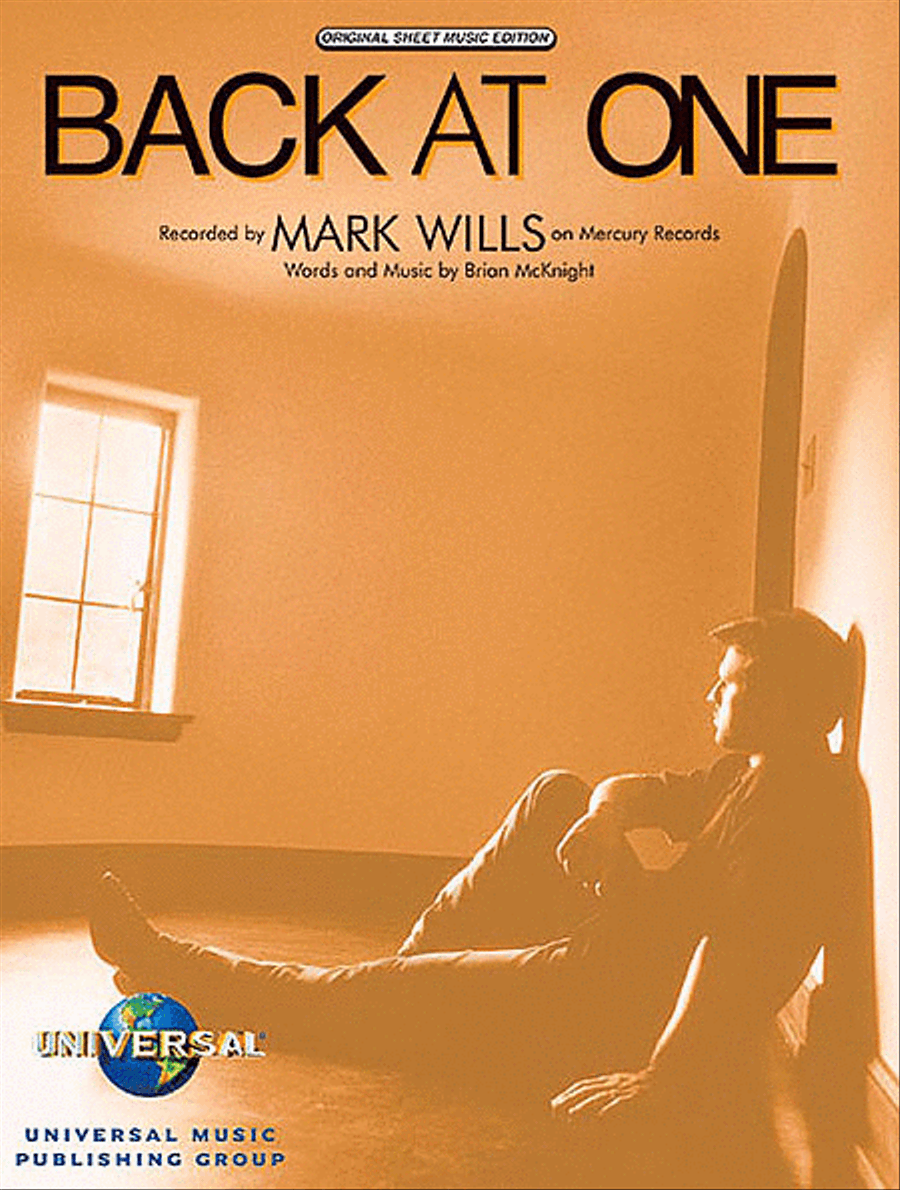 Back at One by Brian McKnight - Piano, Vocal, Guitar - Sheet Music ...