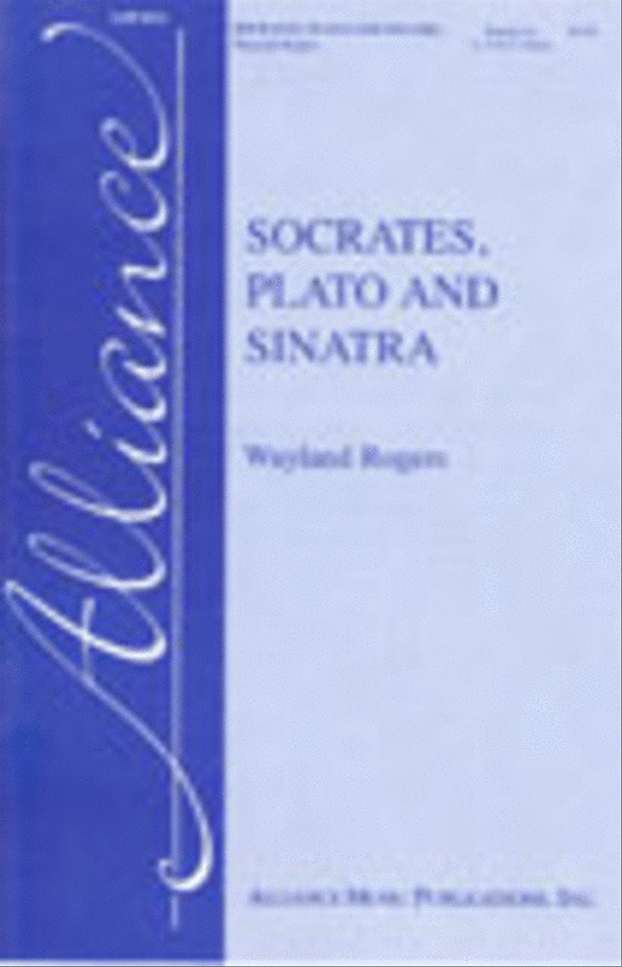 Socrates, Plato and Sinatra by Wayland Rogers - Double Bass - Sheet ...