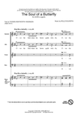The Soul of a Butterfly by Rollo Dilworth - 4-Part - Sheet Music ...