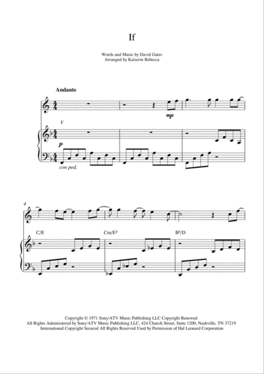 If by Bread - English Horn - Digital Sheet Music | Sheet Music Plus