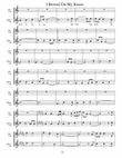 I Bowed on my Knees and Cried Holy (Arrangements Level 2-4 for VIOLIN + Written Acc) Hymn ...
