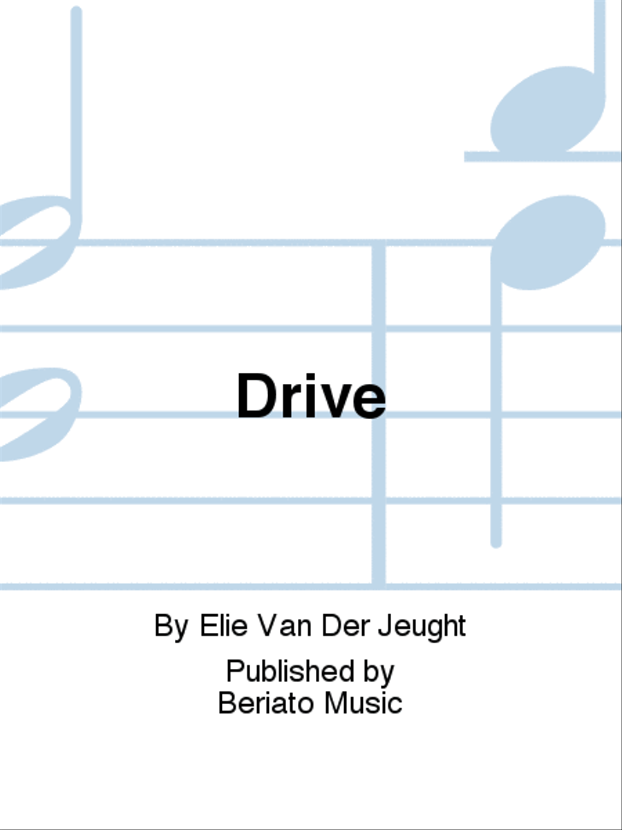 Drive - Jazz Ensemble - Sheet Music | Sheet Music Plus