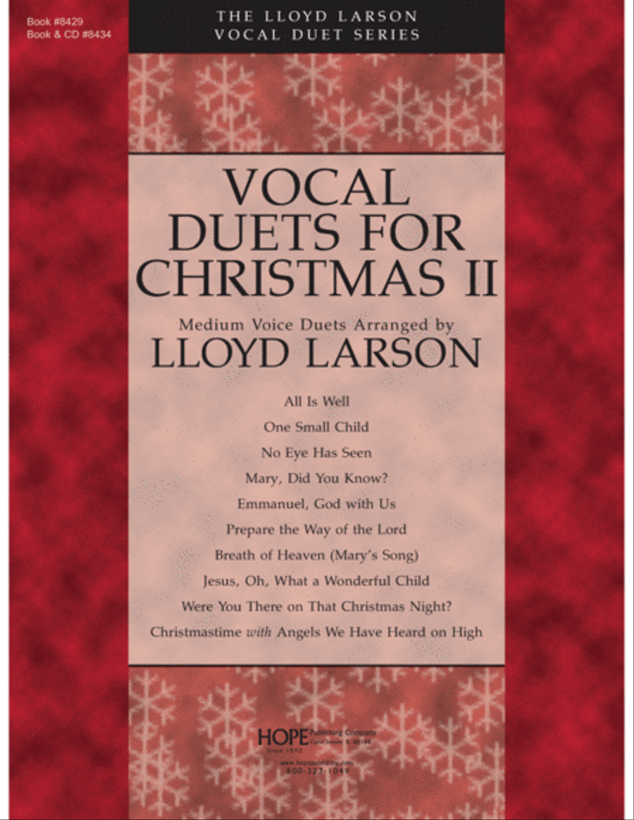 Vocal Duets for Christmas II by Various - Vocal Duet - Digital Sheet ...
