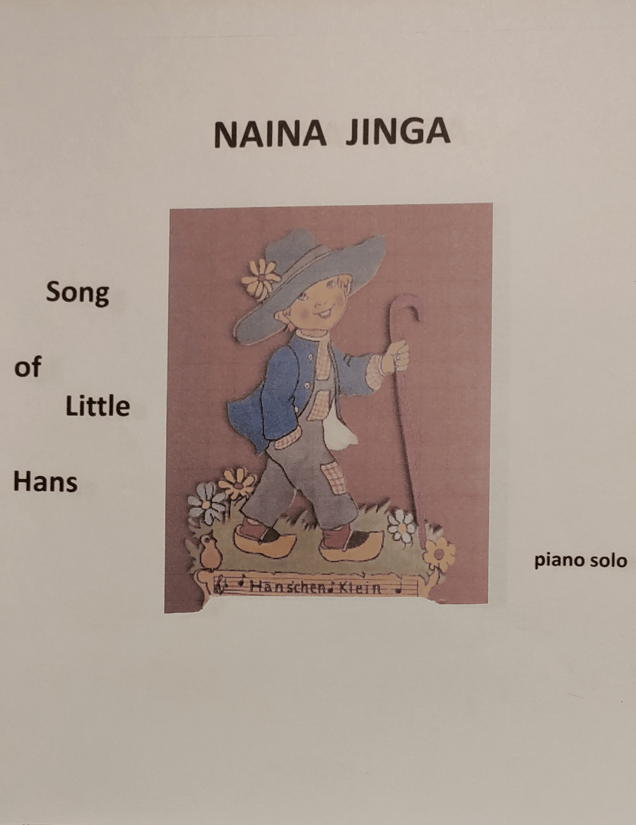 Song of Little Hans on a Traditional German Tune - Piano Solo - Digital ...