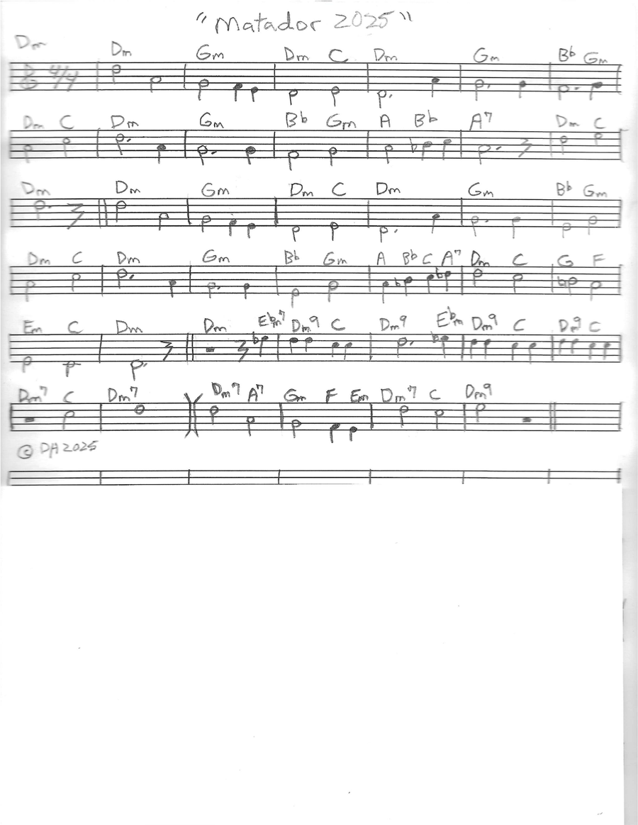 Matador 2025 - Electric Guitar, Classical Guitar, Piano - Beginning ...