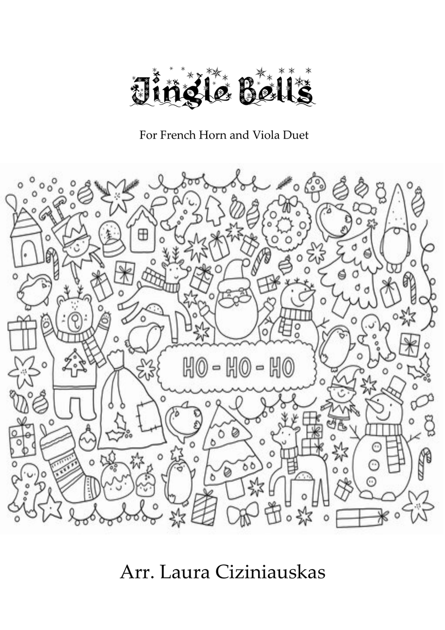 Jingle Bells – Easy Christmas French Horn and Viola Duet D Major ...