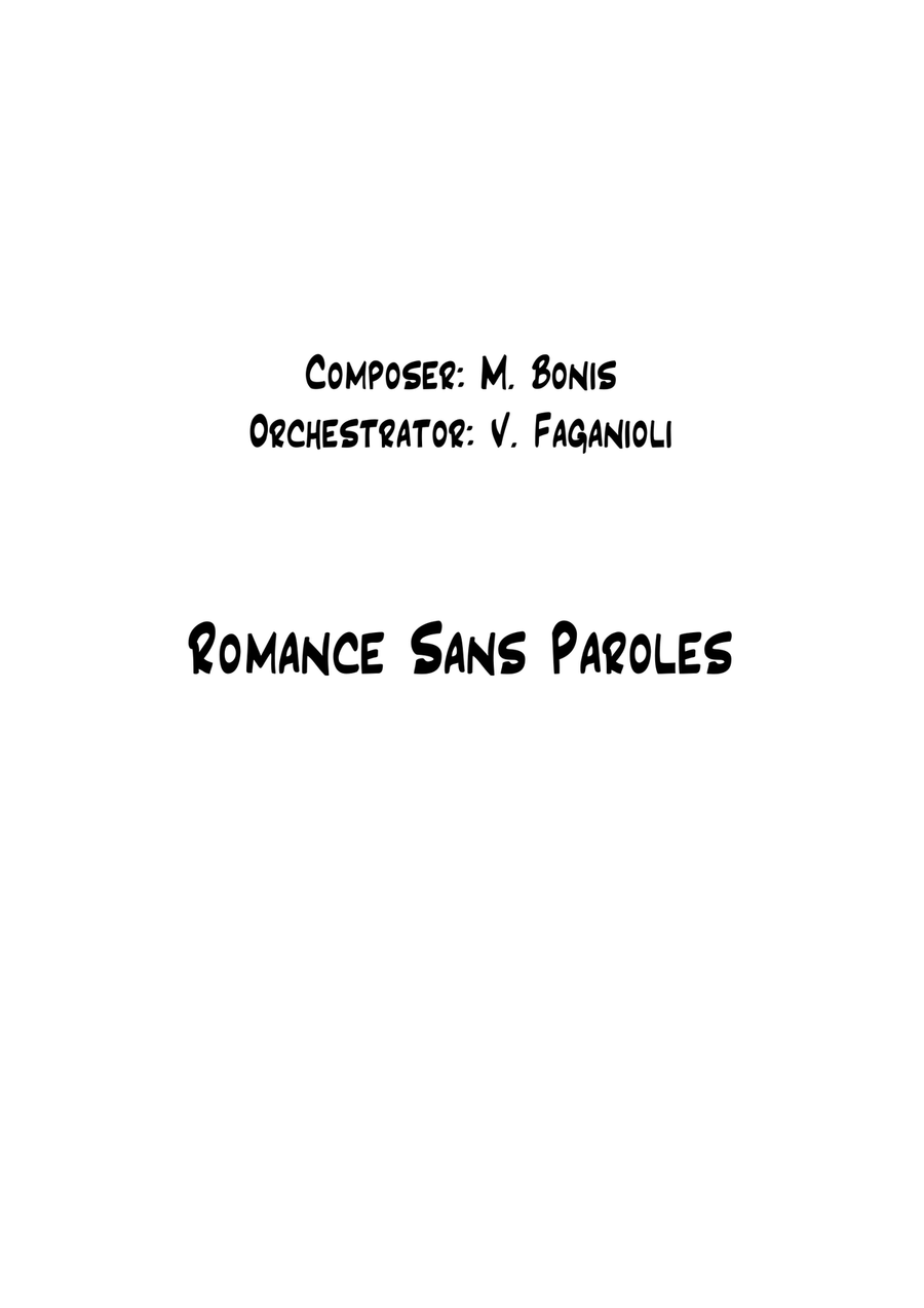 Romance Sans Paroles by Melanie (Mel) Bonis - Full Orchestra ...