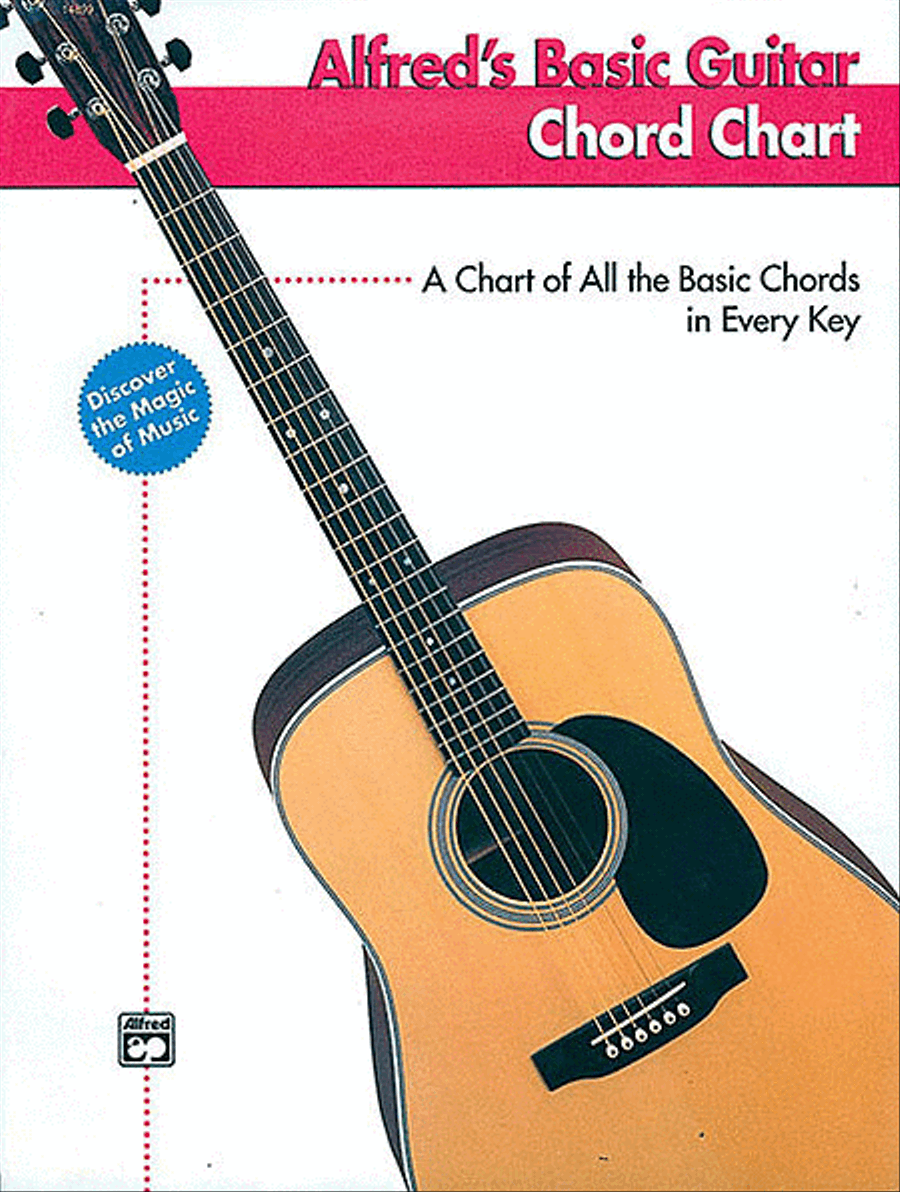 Alfred's Basic Guitar Chord Chart - Easy Guitar - Sheet Music | Sheet ...